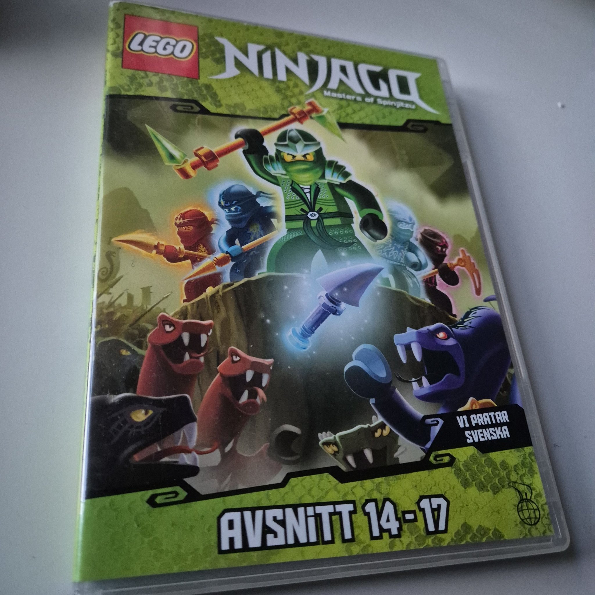 LEGO Ninjago - Avsnitt 14-17 DVD 2012-4 avsnitt.. | Köp på Tradera (690039777)