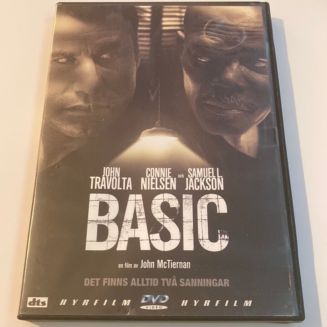 Basic - DVD med John Travolta och Samuel L. Jac.. | Köp på Tradera (706991629)