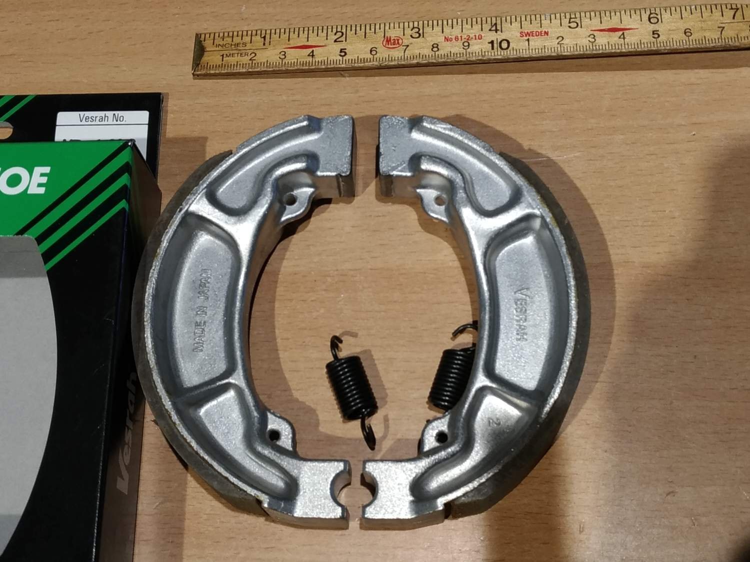 Vesrah VB-160S Bromsbackar C70 C.. | Köp från MC-Center på Tradera (382517486)