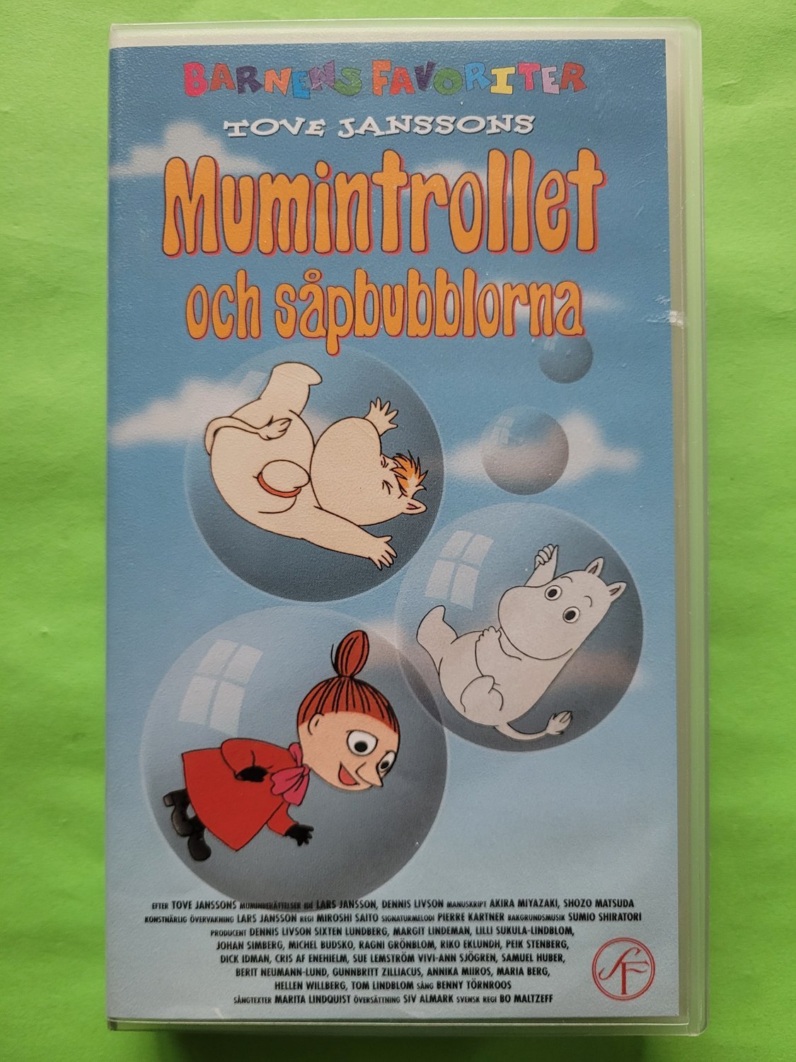 Mumintrollet och såpbubblorna - VHS | Köp på Tradera (676793800)