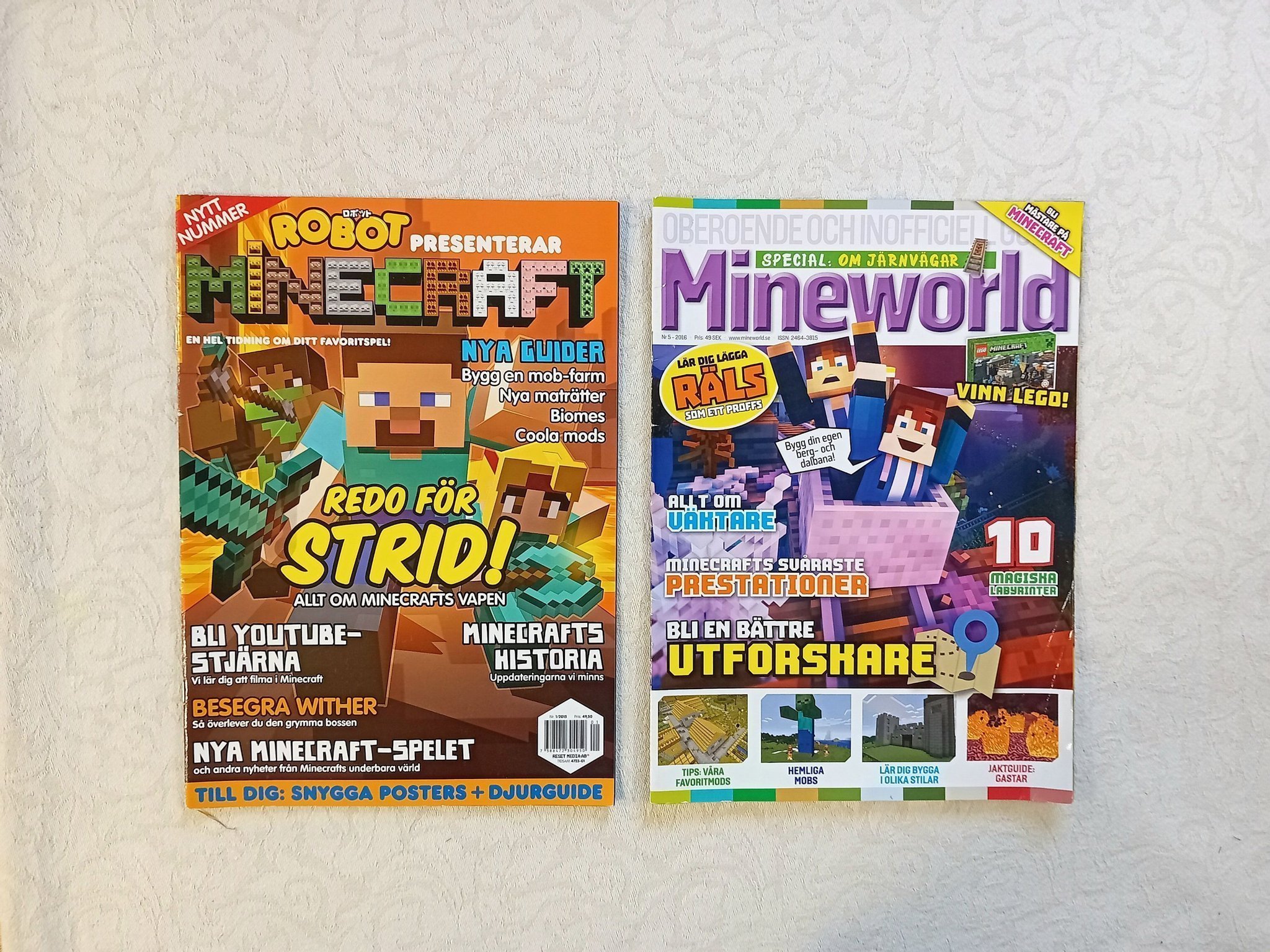 Se produkter som liknar Robot Minecraft & Mineworld S.. på Tradera (692944509)