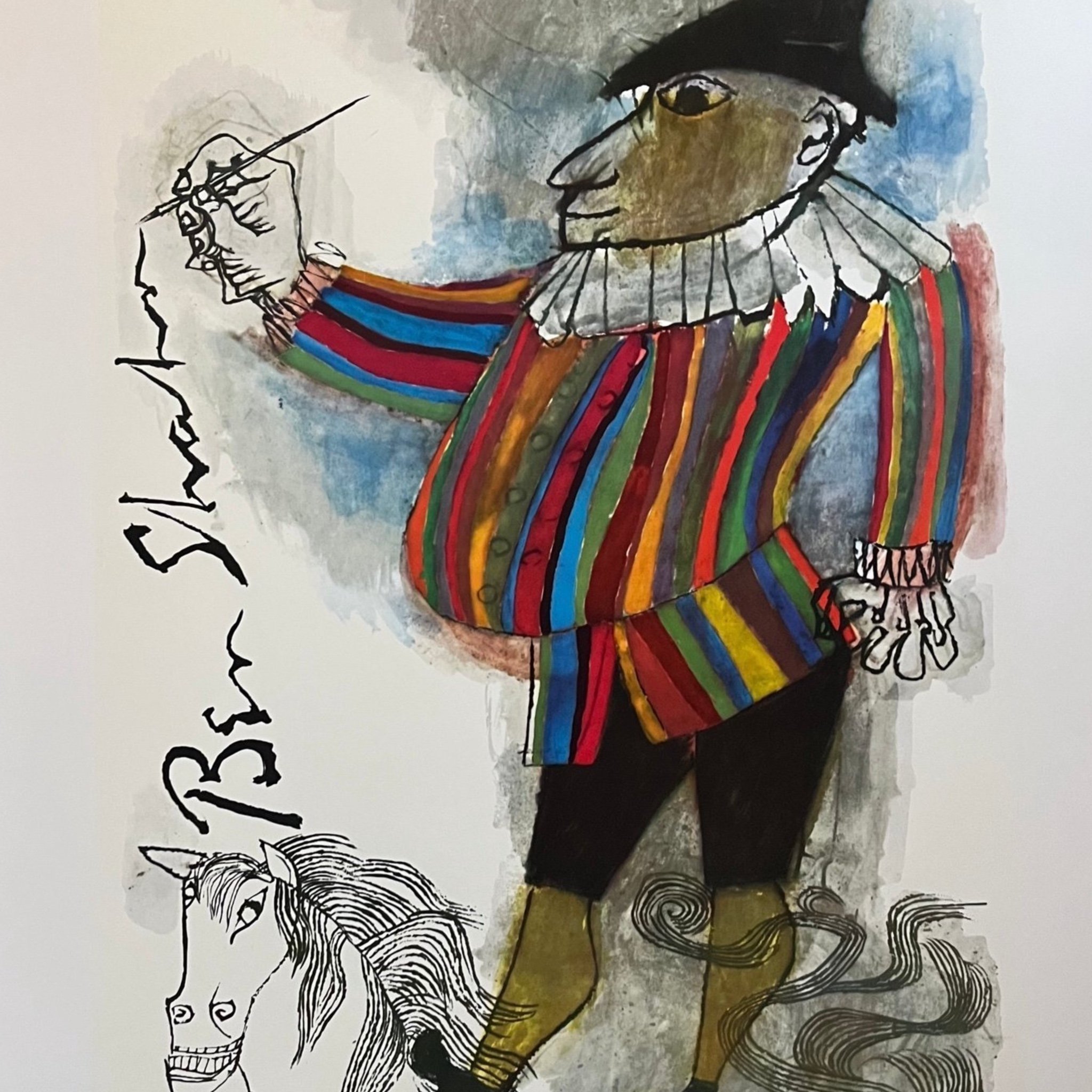 Ben Shahn utställningsaffisch design poster | Köp på Tradera (686390516)