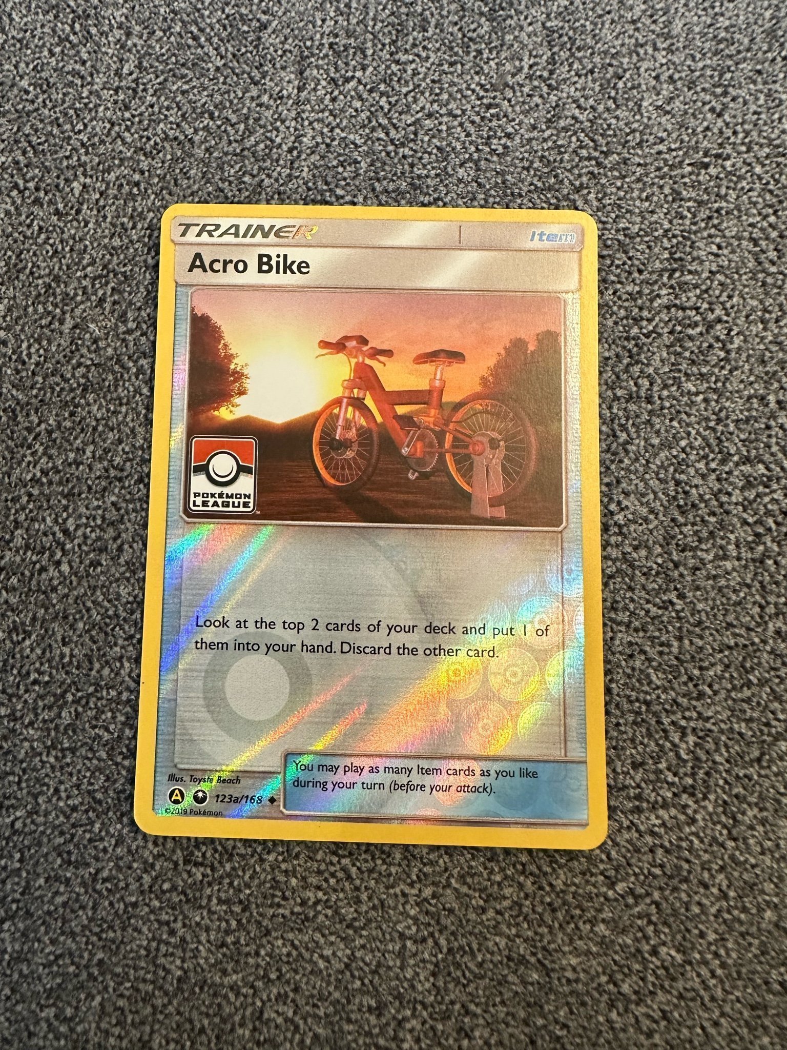 Se produkter som liknar Acro Bike - 123a/168 - Pokémo.. på Tradera (633132270)