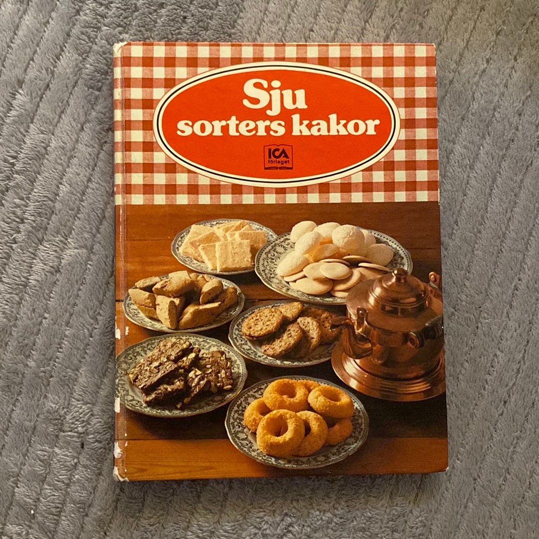 Sju sorters kakor, ICA förlaget 1976 | Köp på Tradera (695631584)