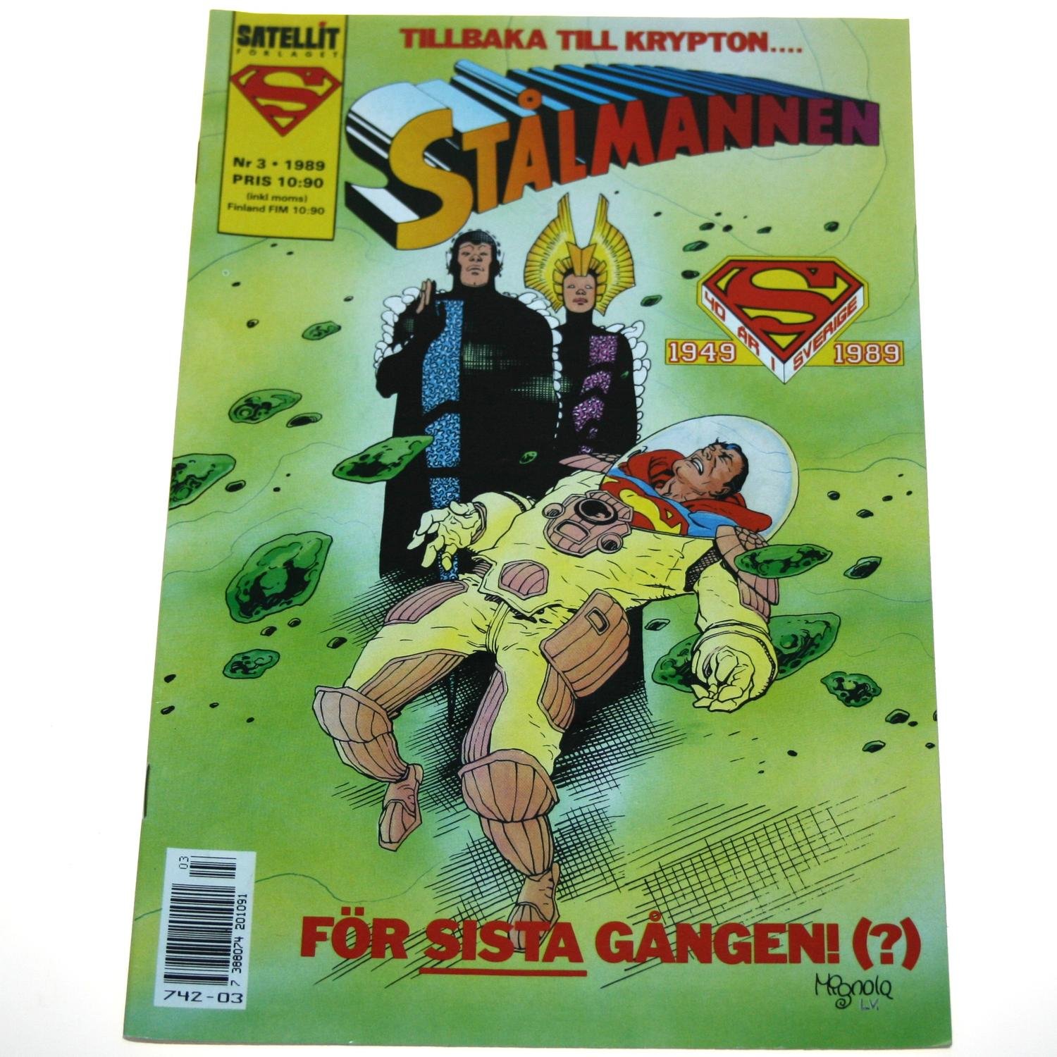 Stålmannen - 1989 - NR 3 | Köp på Tradera (630176833)