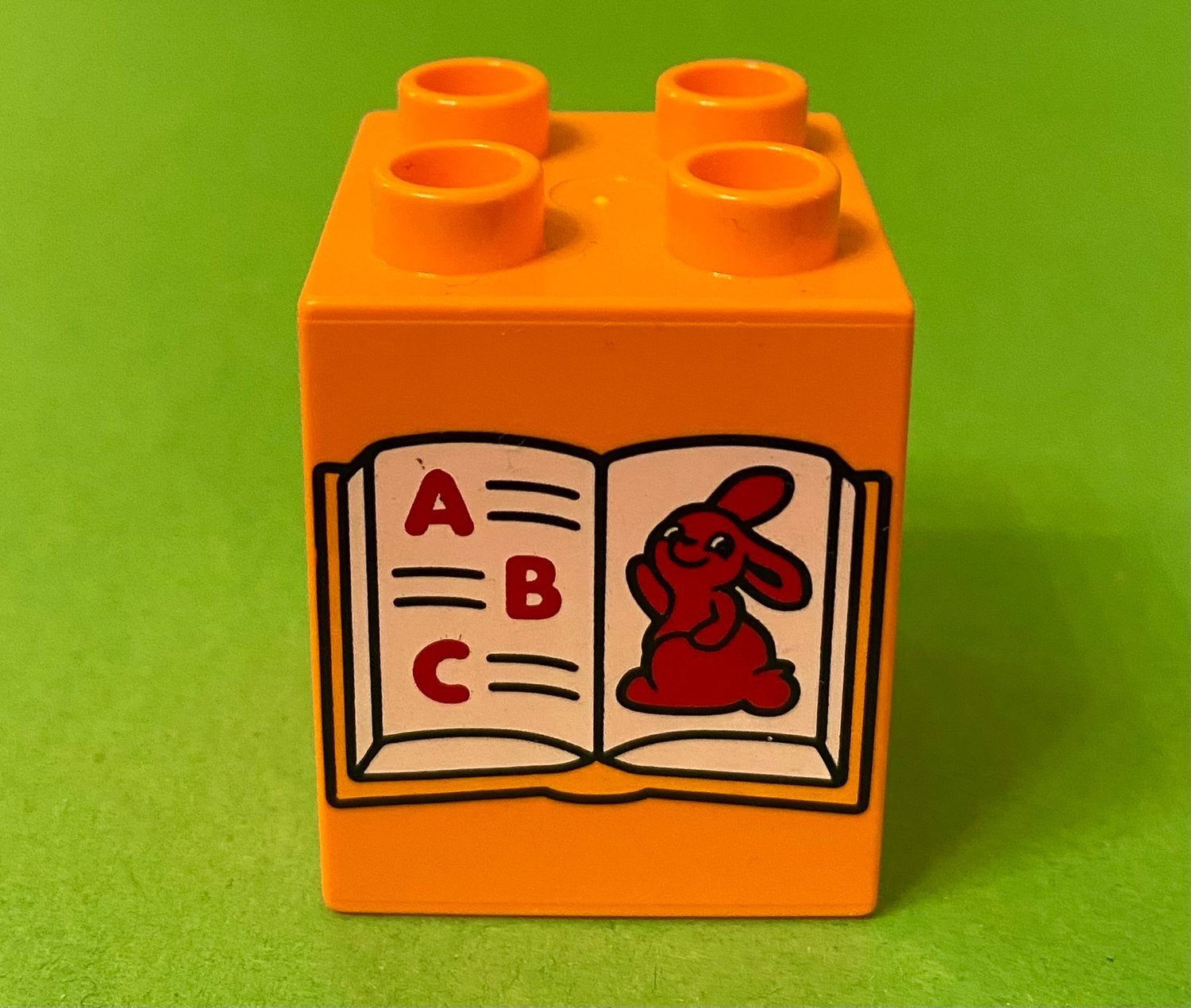 Lego DUPLO Legobit med Bok på - Motivbit - Moti.. | Köp på Tradera (657713893)