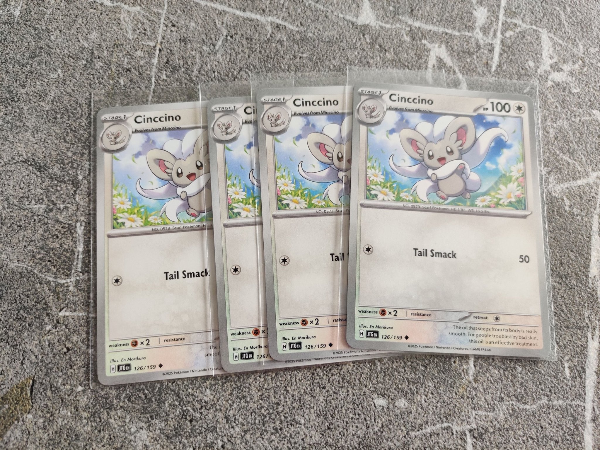 4-pack Cinccino HP100 126/159 2025 Journey Toge.. | Köp på Tradera (688595475)