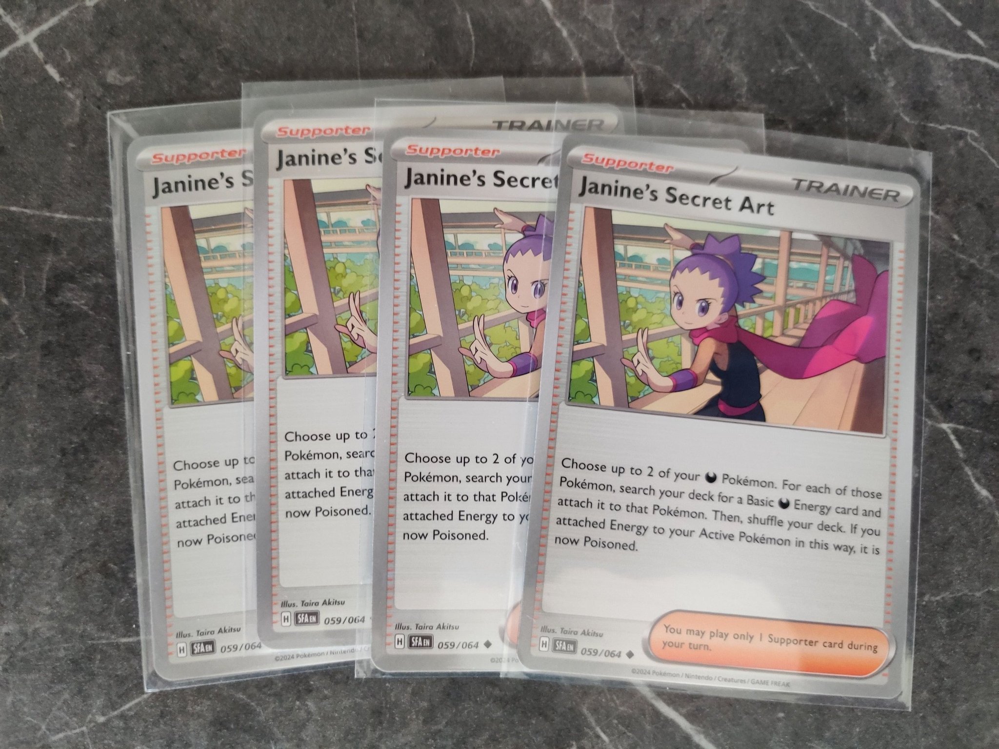 4-pack Janine's Secret Art 059/064 2024 Shroude.. | Köp på Tradera (697090046)