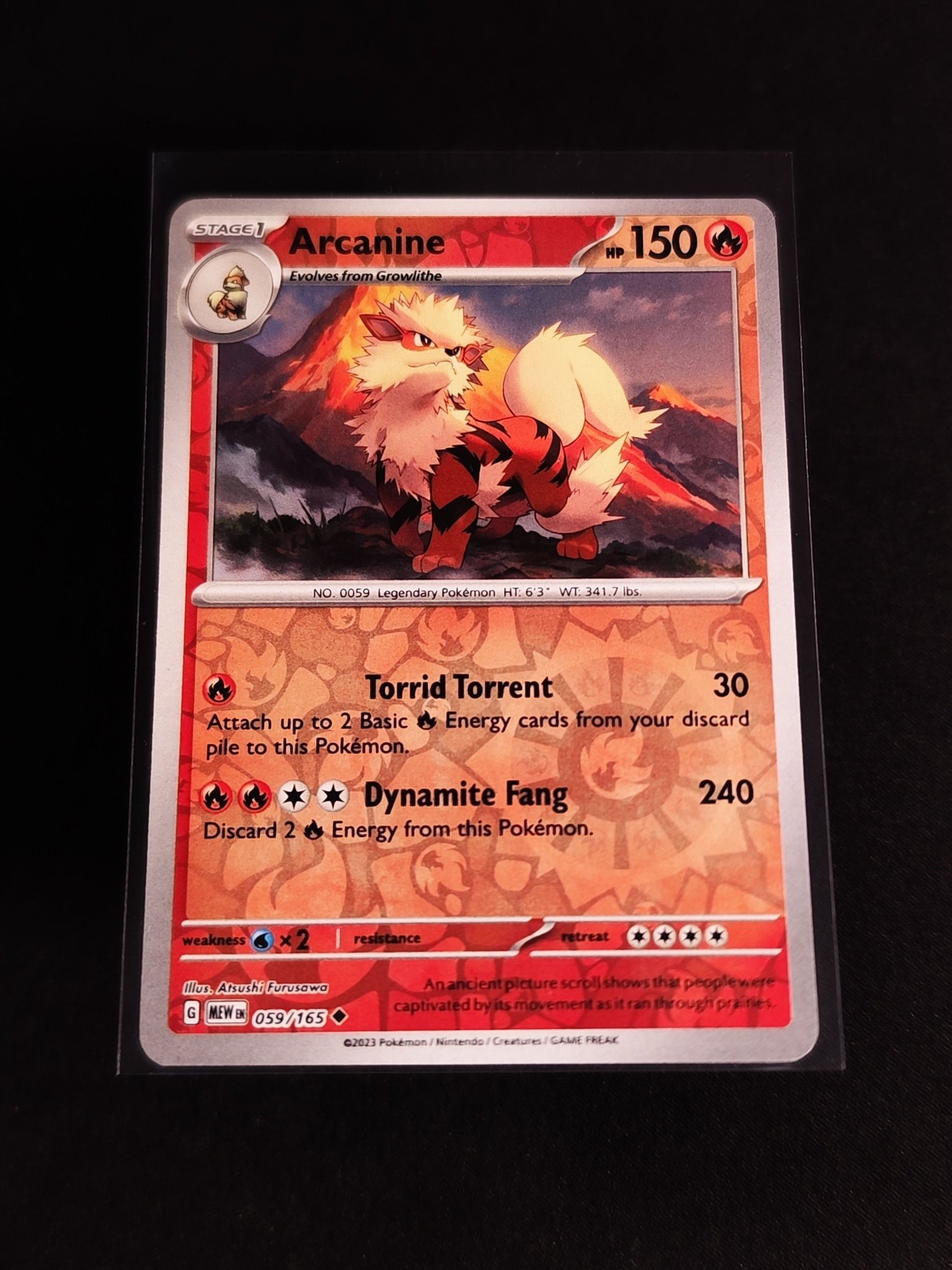 Se produkter som liknar Arcanine 059/165 (Reverse Hol.. på Tradera (691417286)