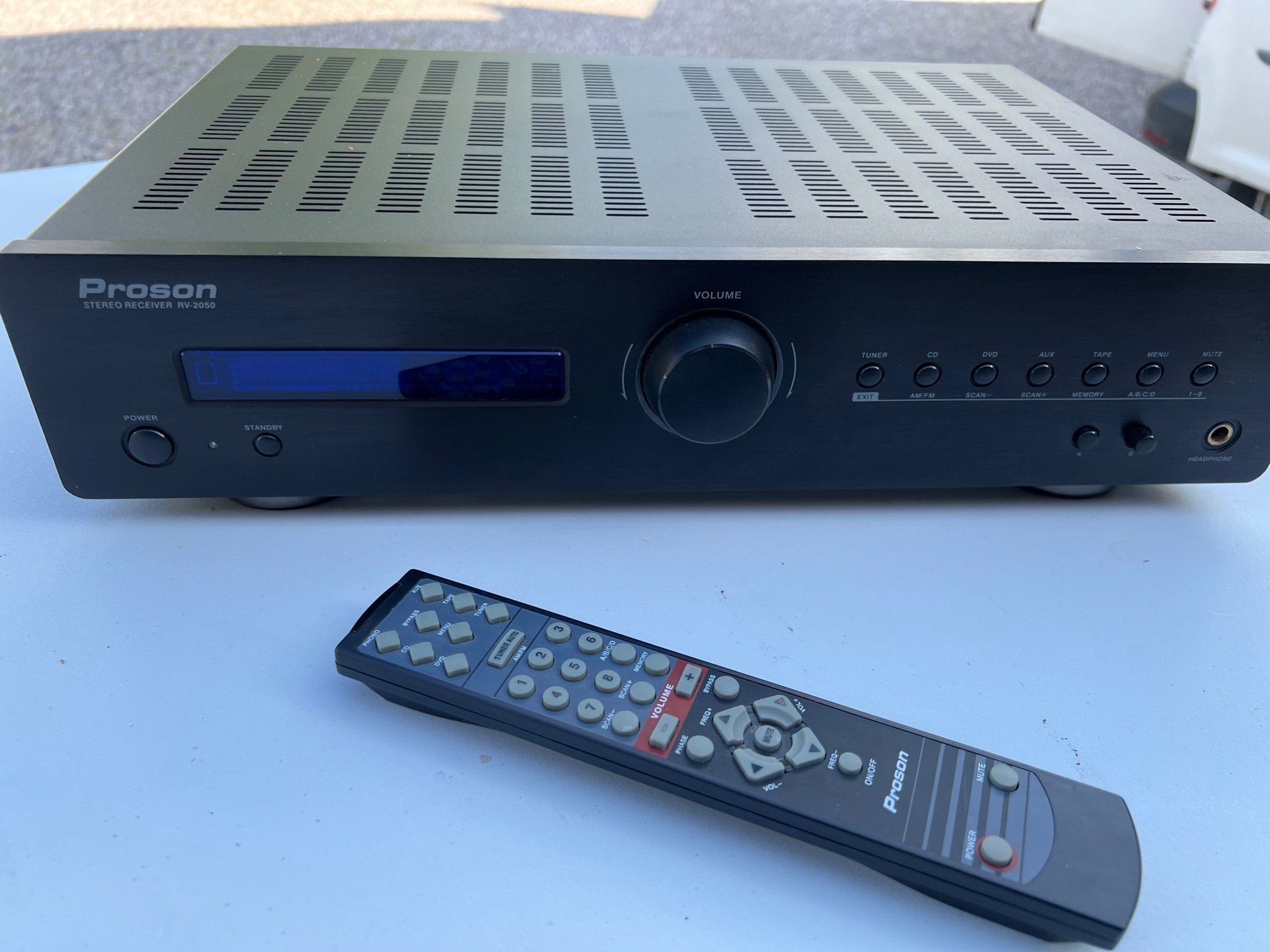 Se produkter som liknar Proson Stereo Receiver RV-2050 på Tradera (683831512)
