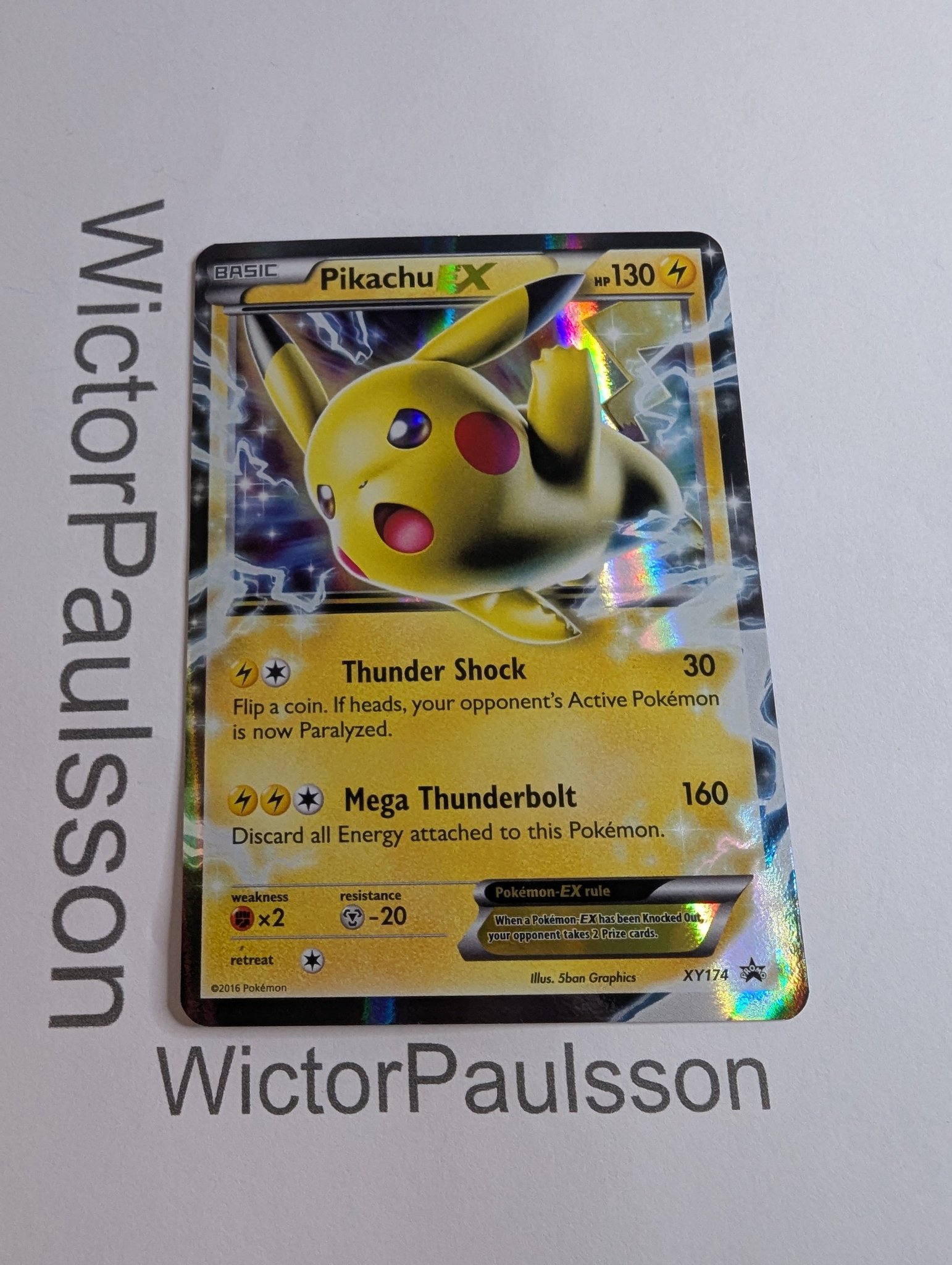 Pikachu EX - XY174 - Ultra Rare Promo Pokemon X.. | Köp på Tradera (674167004)