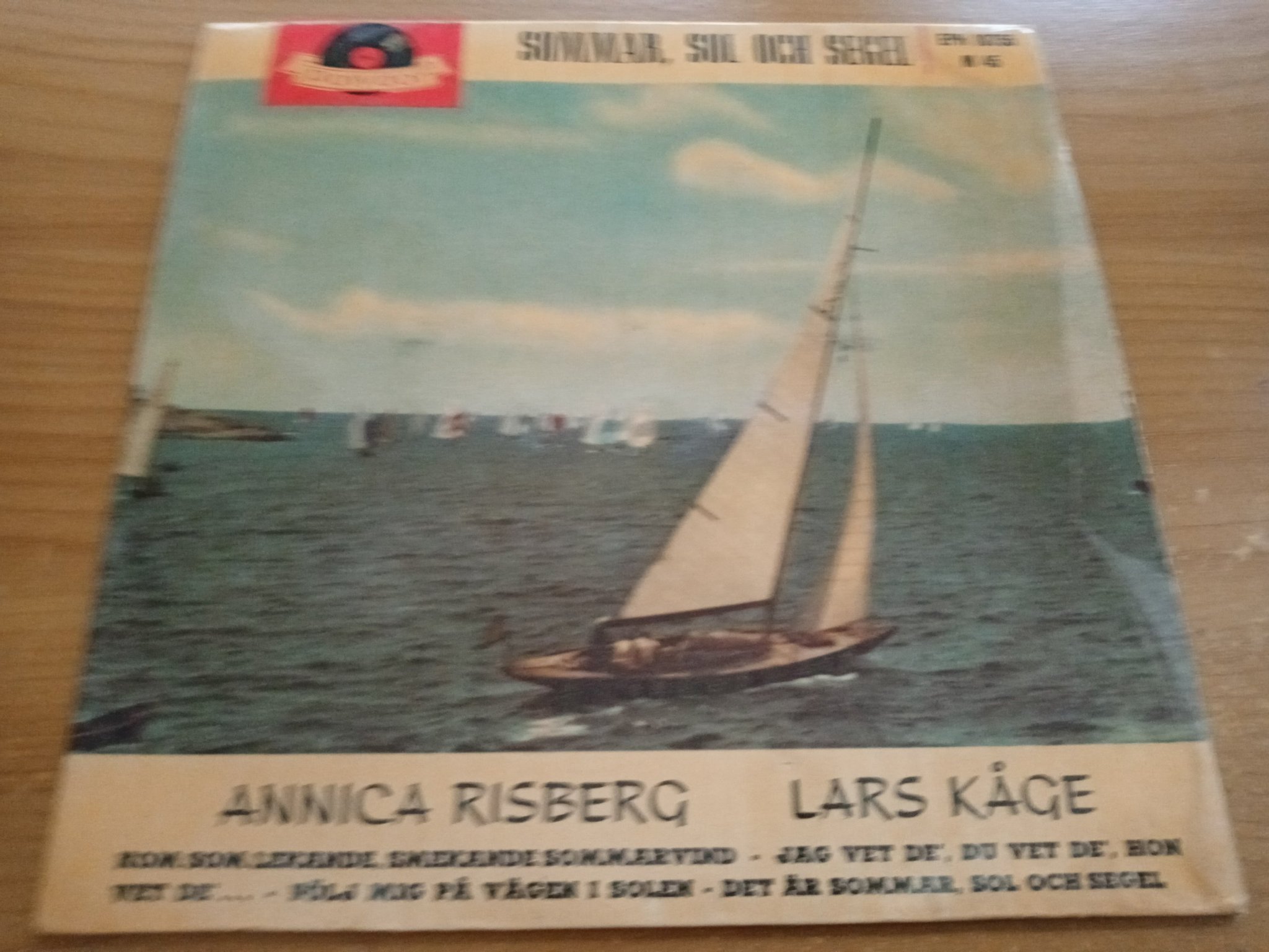 ANNICA RISBERG & LARS KÅGE - EP 1959! | Köp på Tradera (710132040)