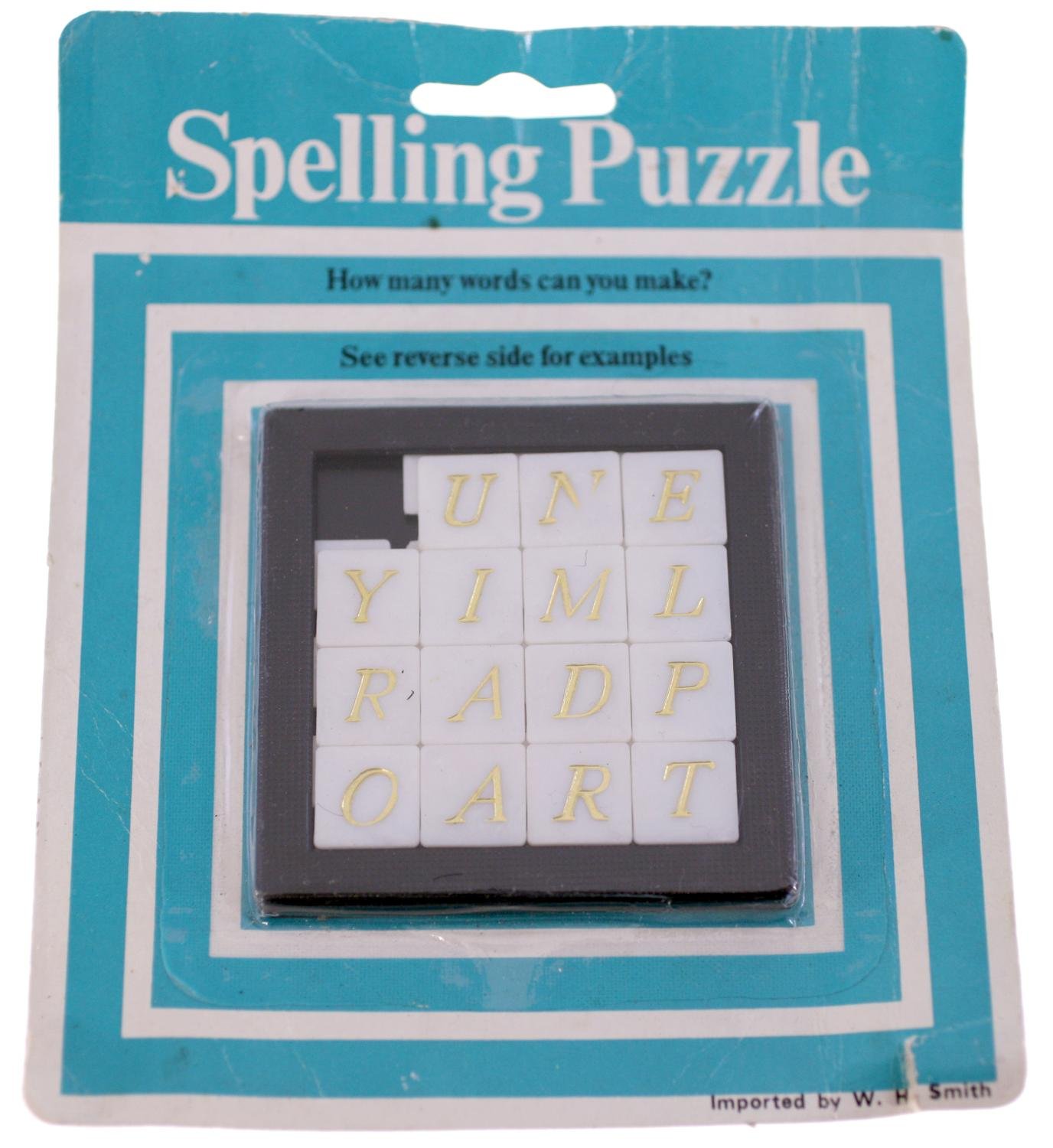 Vintage spelling puzzle circa 1980s UK-English .. | Köp på Tradera ...