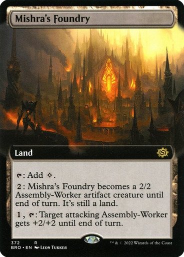 1x Mishra's Foundry v.372 - MTG - Magic the G. .. | Köp på Tradera (670563854)