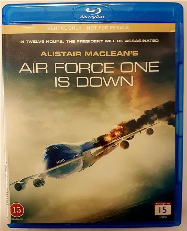 Dvd Blu Ray Air Force One Is Down 263901992 ᐈ Köp På Tradera