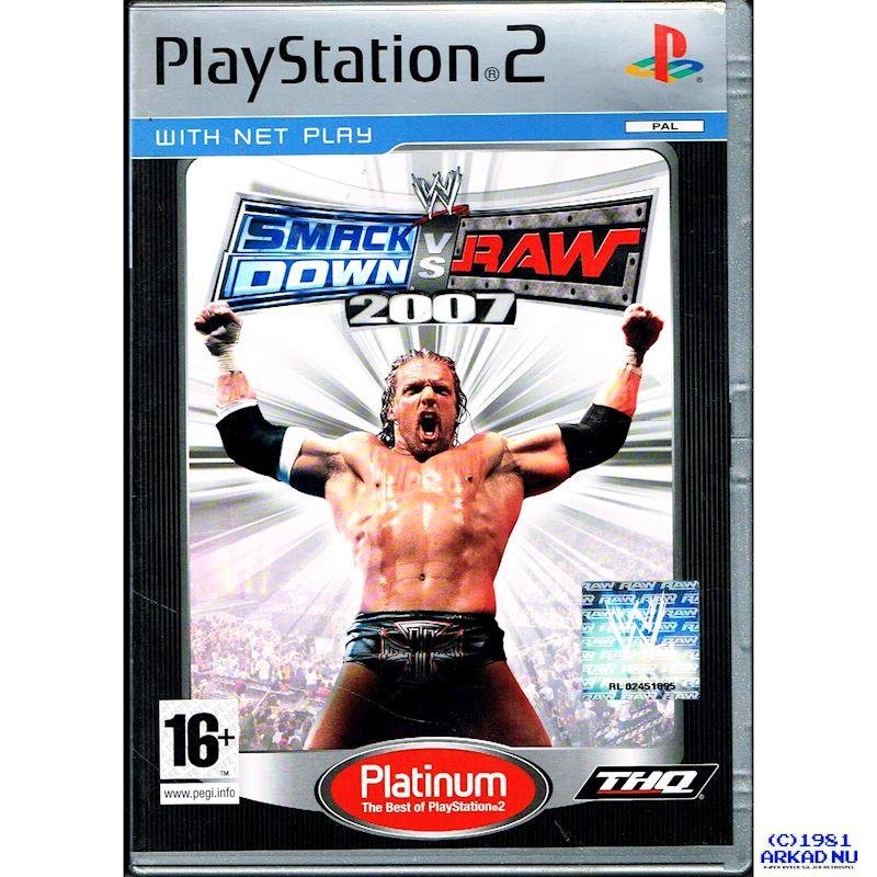 Se produkter som liknar WWE SMACKDOWN VS RAW 2007 PS2.. på Tradera (591035577)
