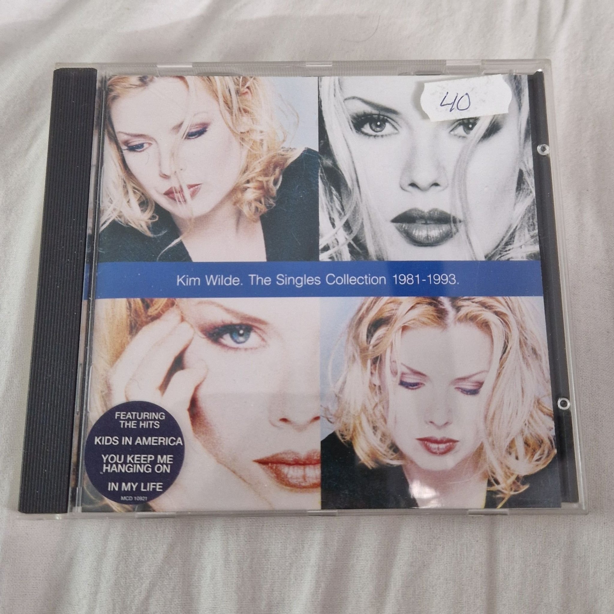 Cd Kim Wilde The Singles Collection 1981 1993 Köp På Tradera 625798779