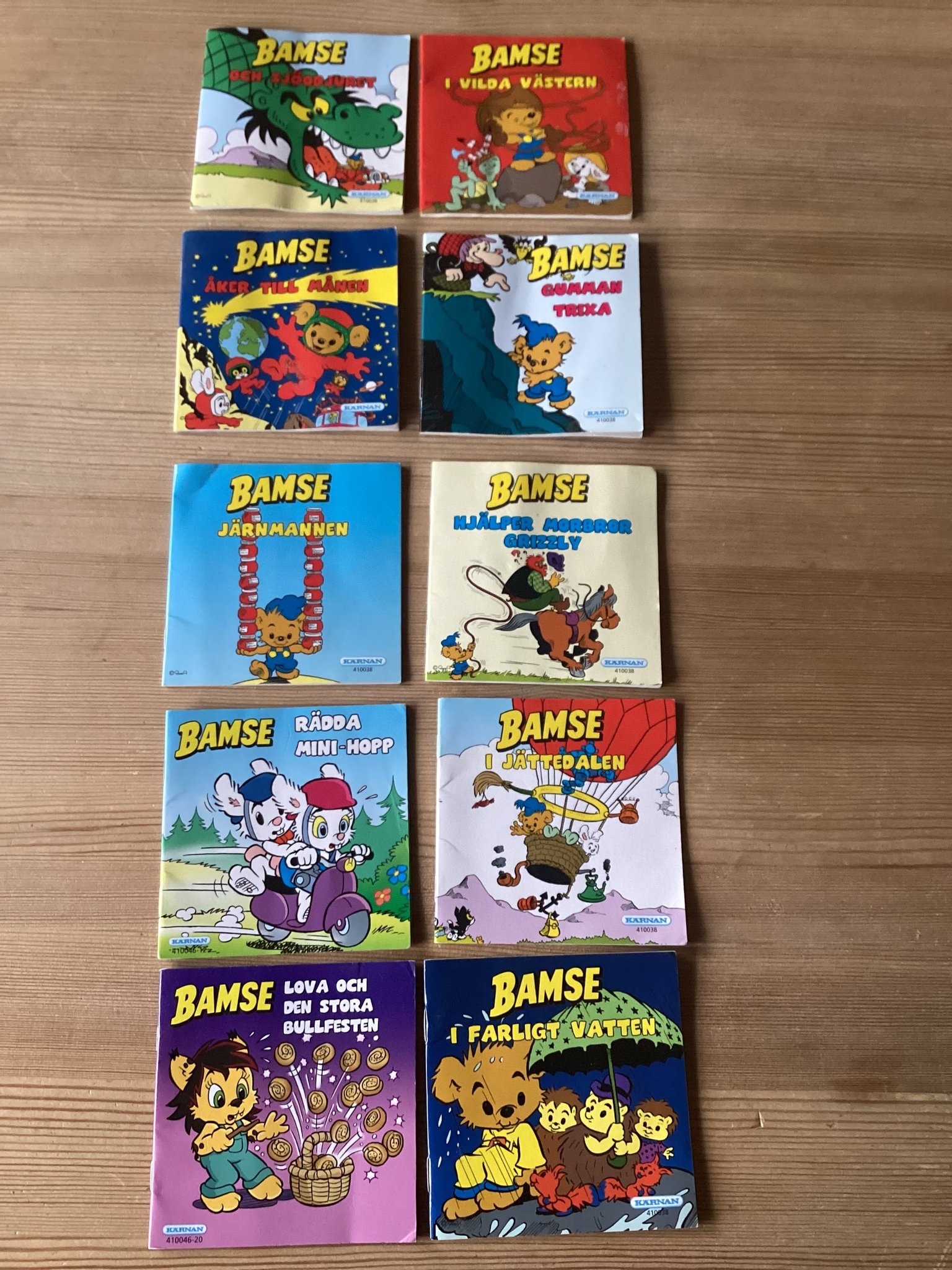 Se produkter som liknar 10 Bamse typ Pixi Kärnan på Tradera (628252558)