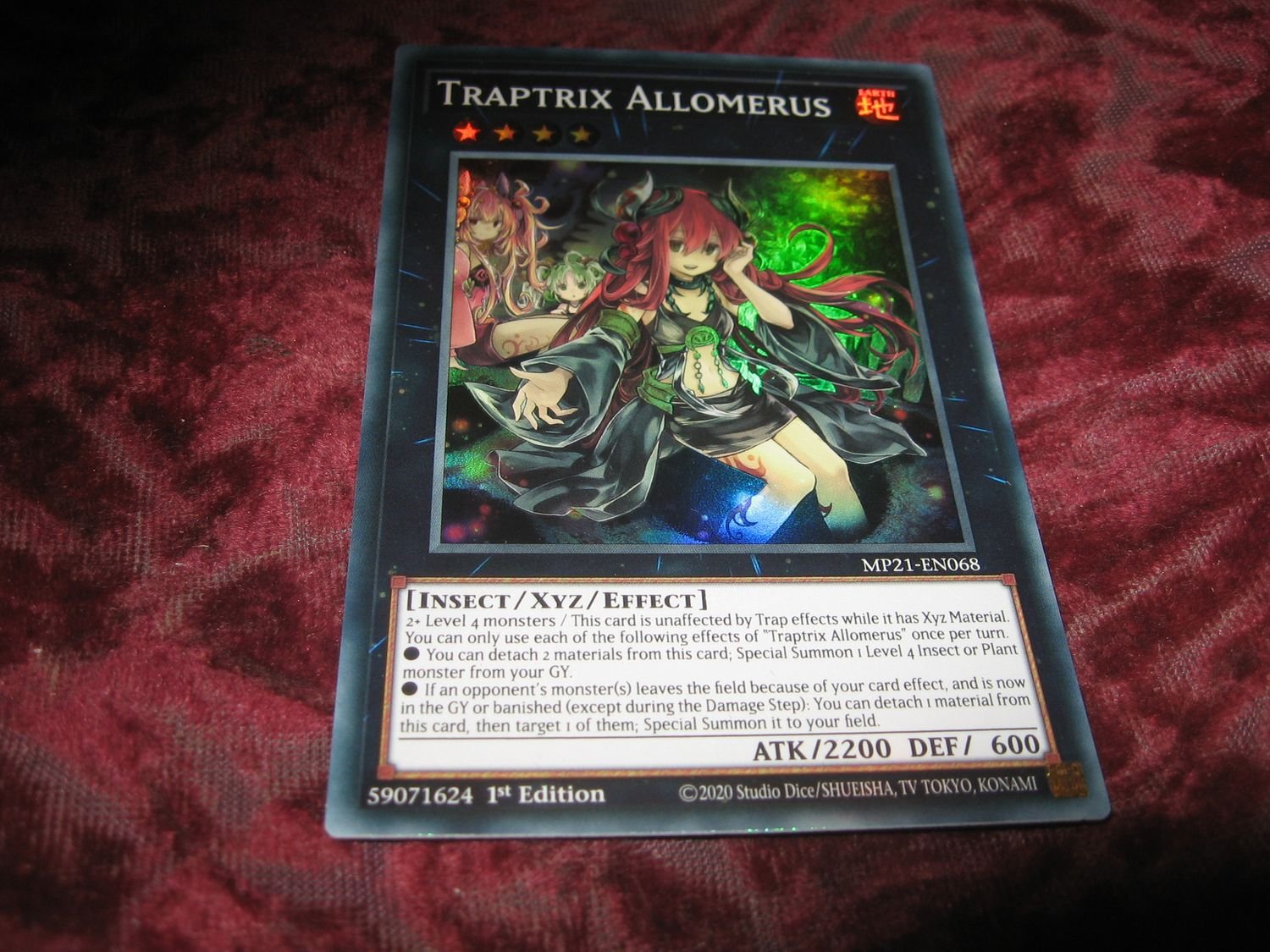 YU-GI-OH TRAPTRIX ALLOMERUS FOILA.. | Köp från ghost 64 på Tradera ...