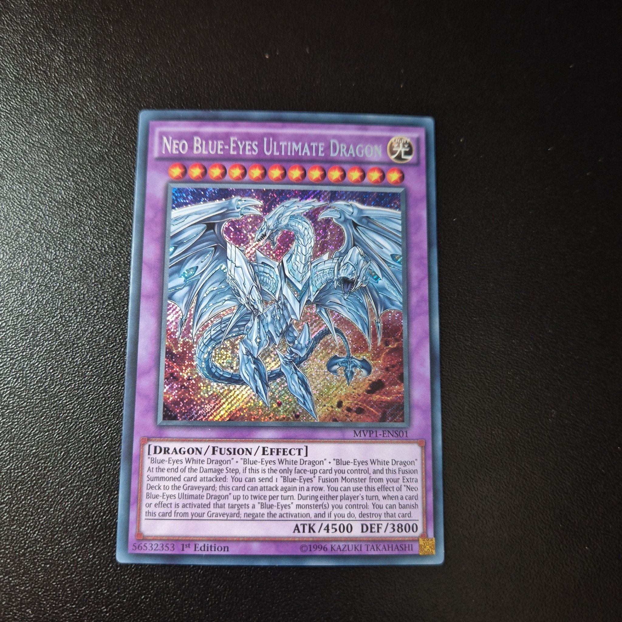 Yu-Gi-Oh Neo Blue-Eyes Ultimate Dragon MVP1-ENS.. | Köp på Tradera (680505714)