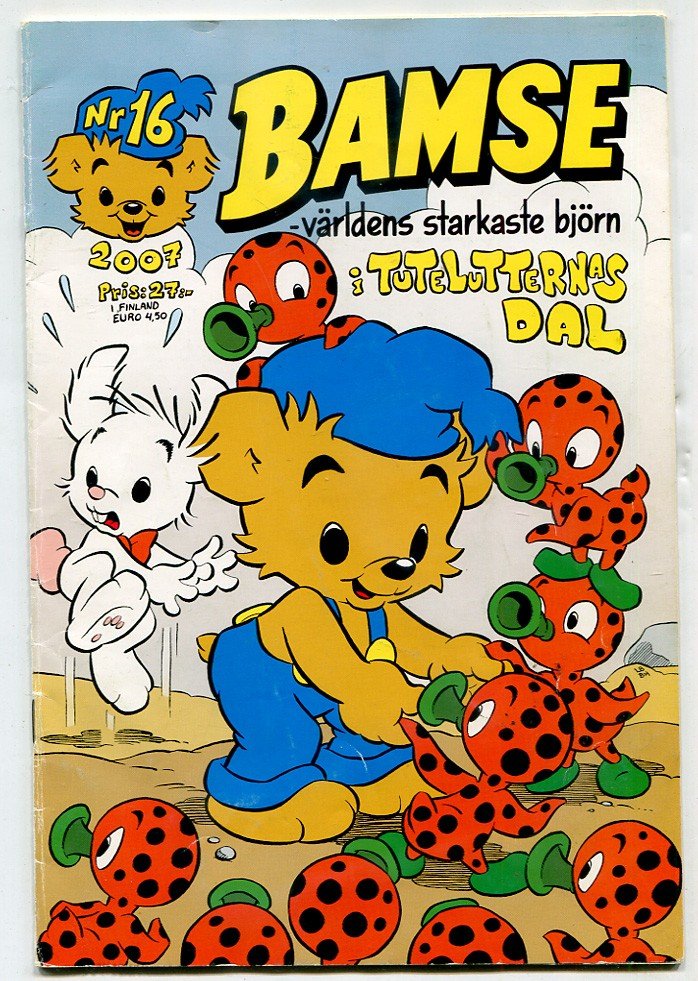 Se produkter som liknar Bamse 2007 nr 16 Bamse i Tute.. på Tradera (675024252)