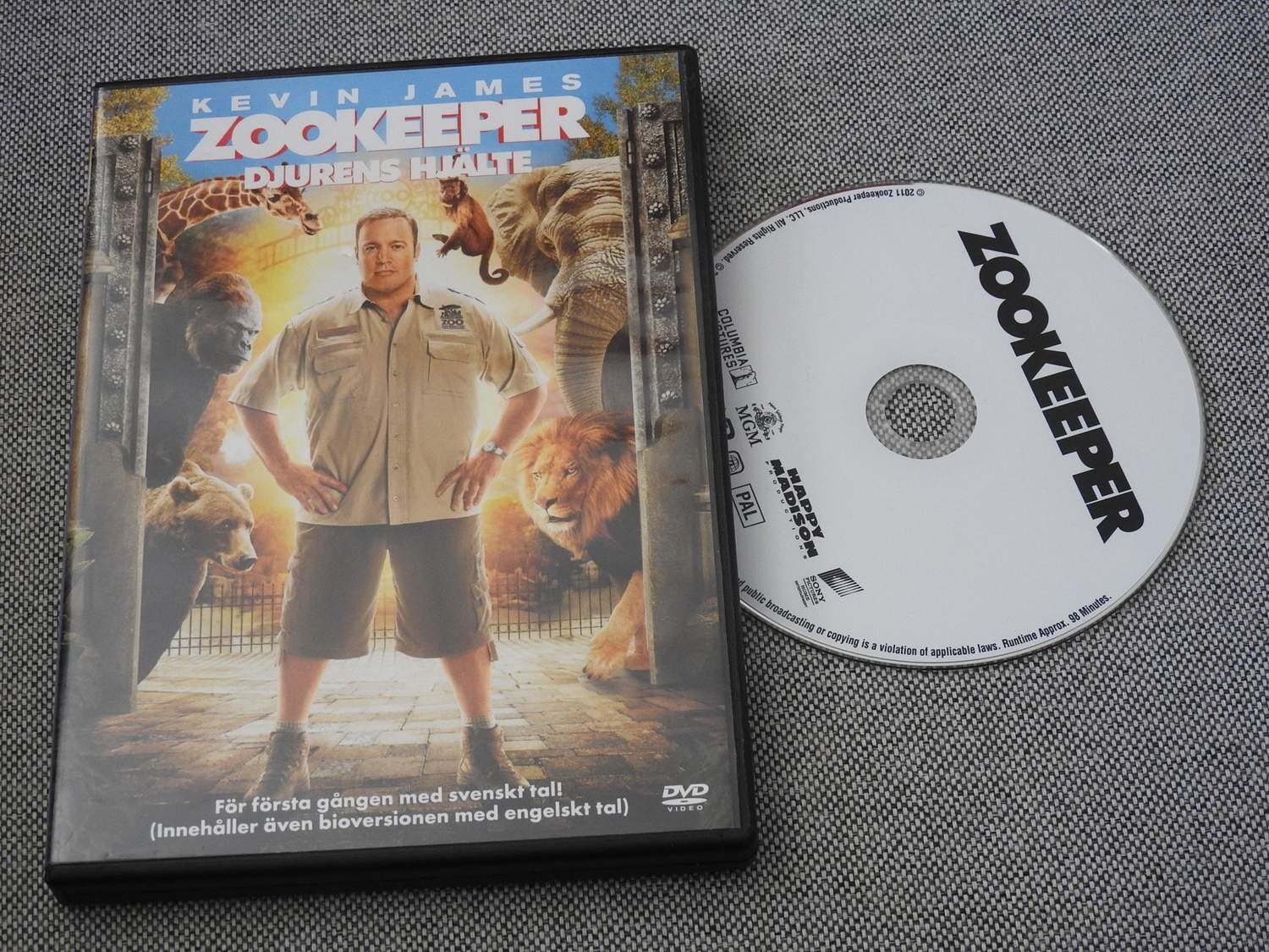 Zookeeper DVD - Kevin James Familje Komedi | Köp på Tradera (589836562)