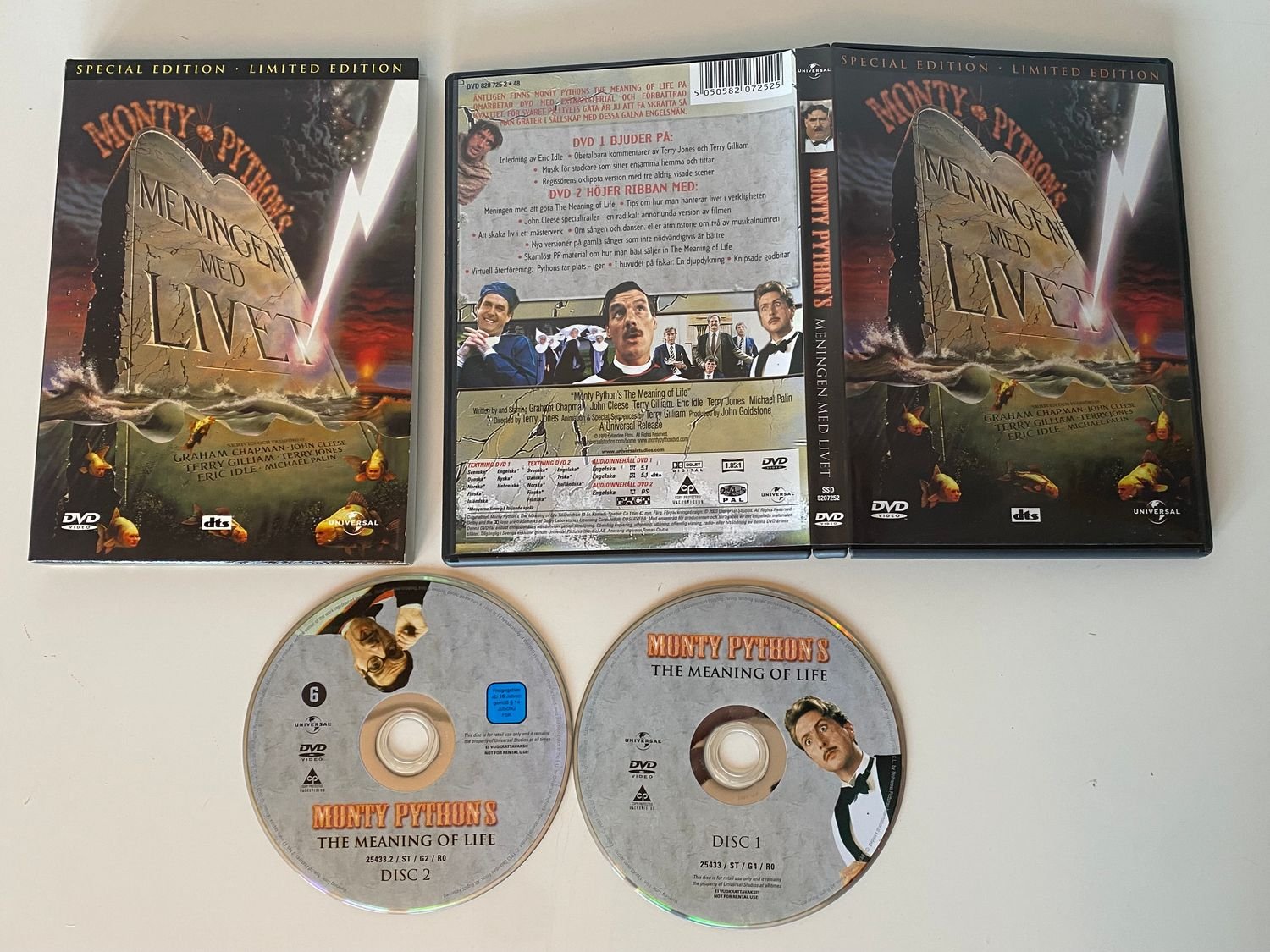 Meningen med livet - Monty Python - Box - samla.. | Köp på Tradera (664893659)