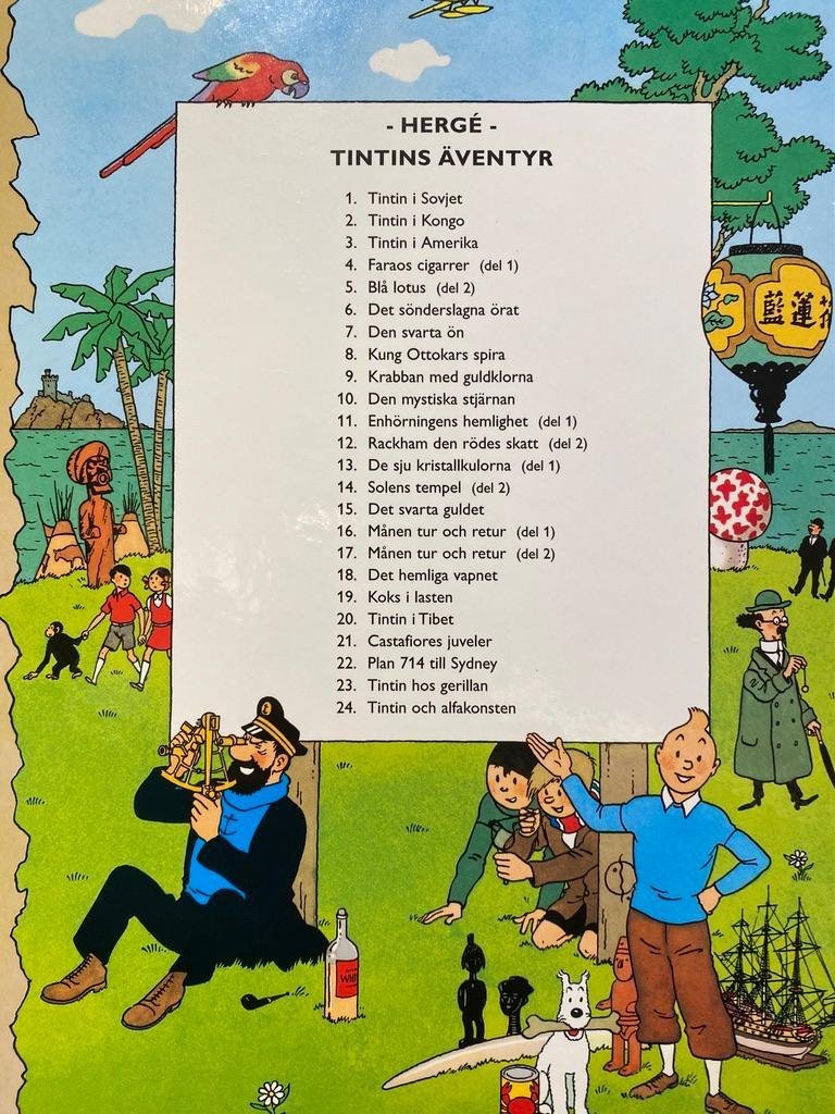 Tintins äventyr - Tintin i Kongo - H.. | Köp från YAKOL på Tradera (563728042)