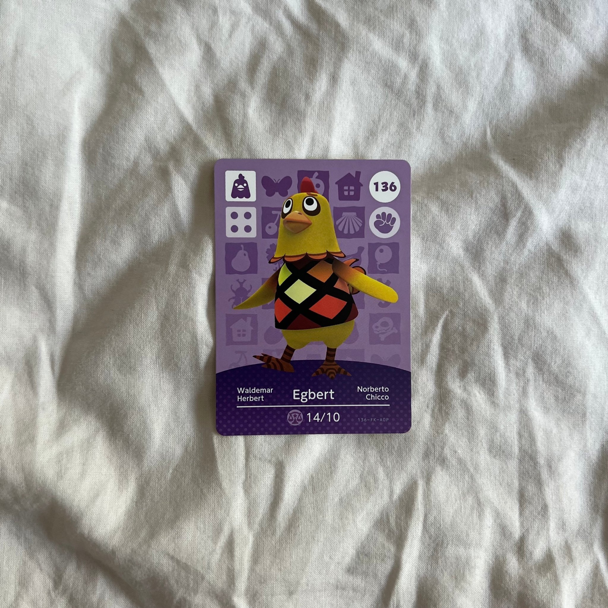 animal crossing amiibo card/kort series 2 #136 .. | Köp på Tradera (688595544)