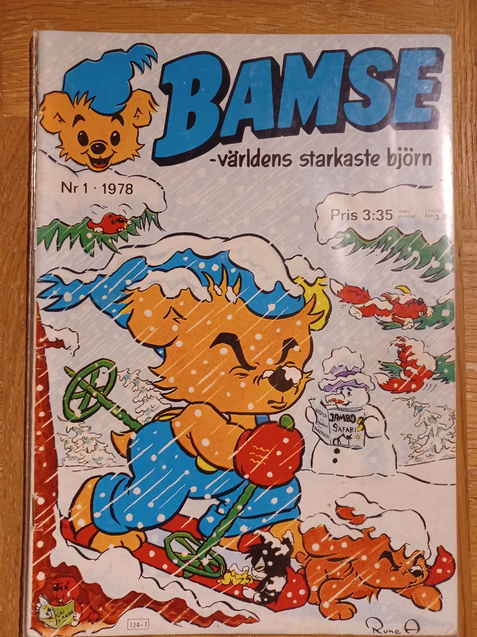 Se produkter som liknar Bamse 1978 - Nr 1 på Tradera (686884691)