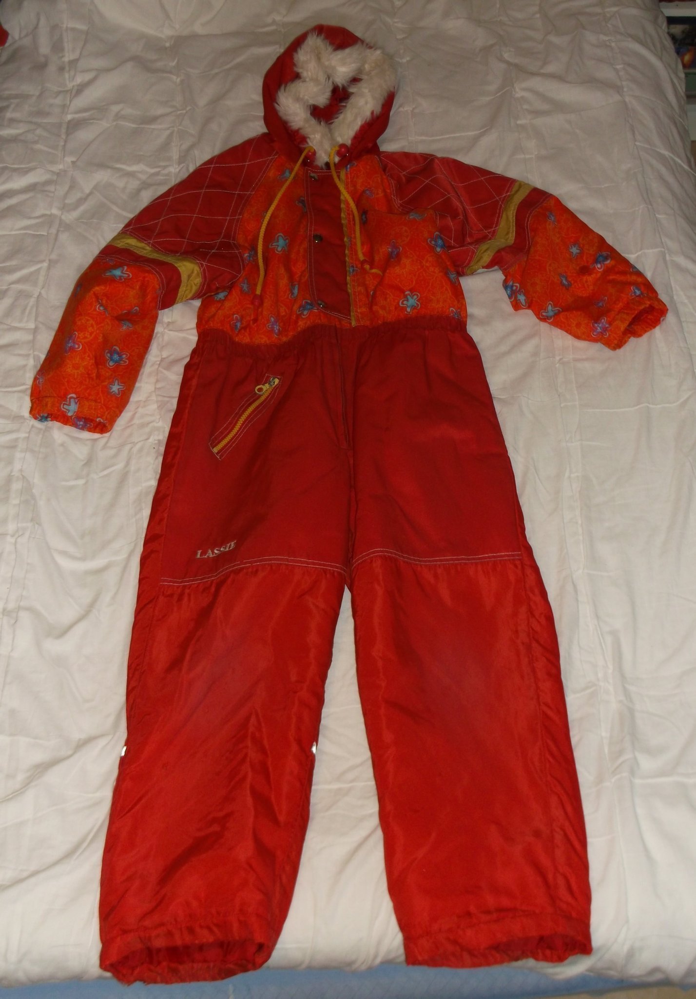 Barn Overall röd och orange storlek 134, 9 år b.. | Köp på Tradera (695077620)