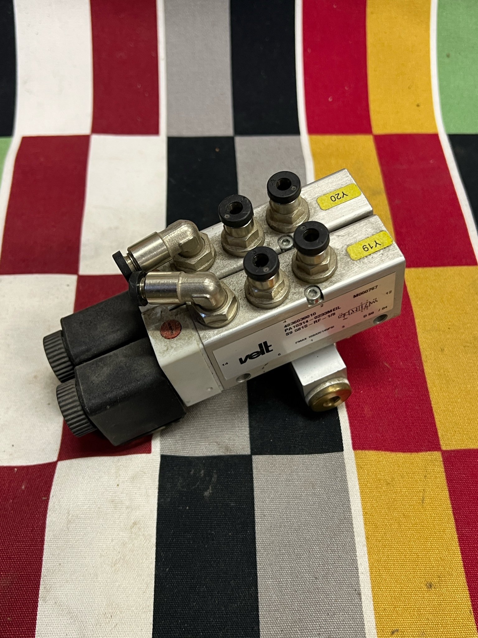 Velt PA10314-0233MEIL S9 581S-RF-1/8 Pneumatikv.. | Köp på Tradera (709472416)