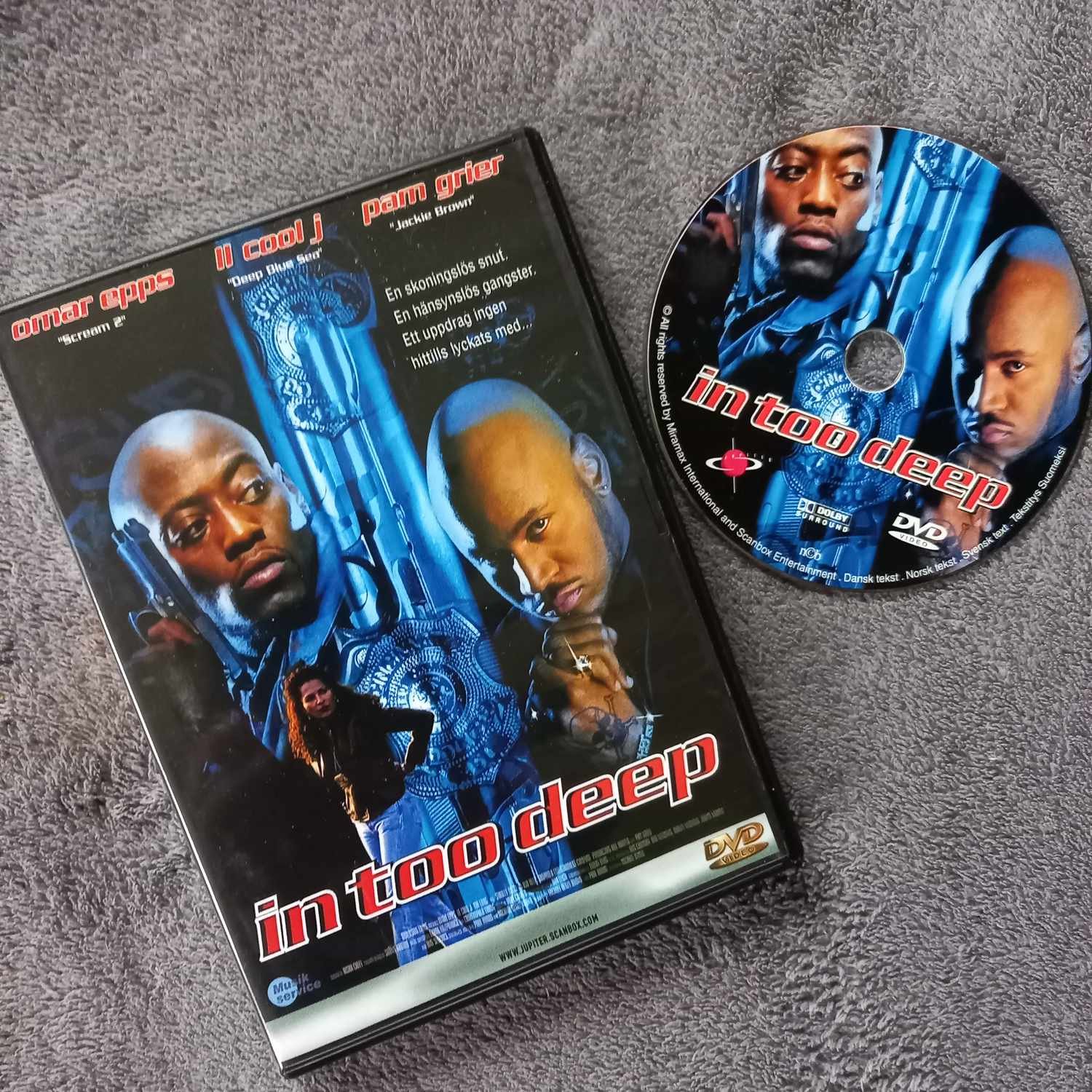 In too deep | LL Cool J | Omar Epps | Pam Grier.. | Köp på Tradera (672502878)