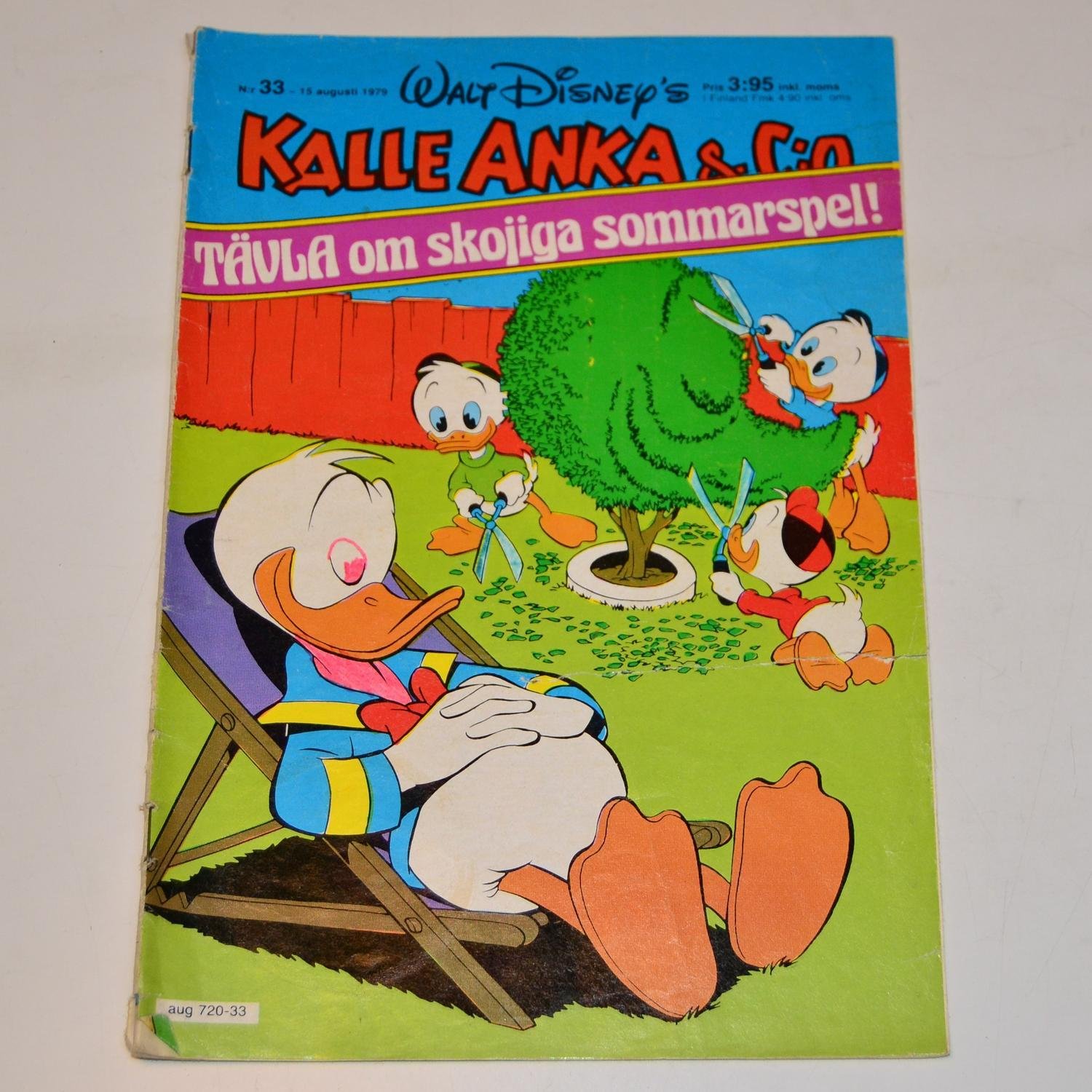 Se produkter som liknar Kalle Anka & Co Nr 33 1979 #FR# på Tradera (602102264)