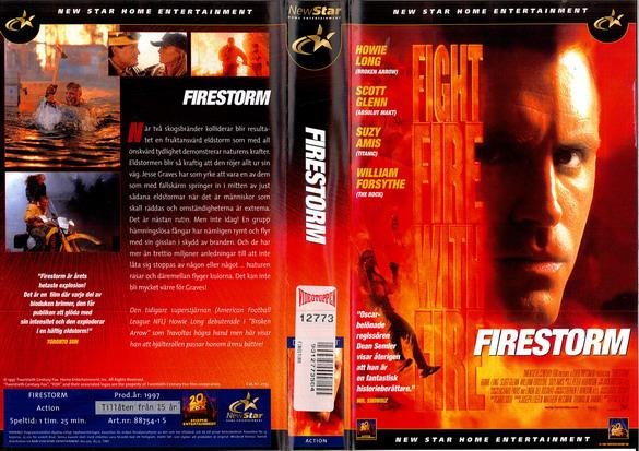 FIRESTORM - 1997 (VHS) | Köp från Boa-skivakuten på Tradera (643181959)