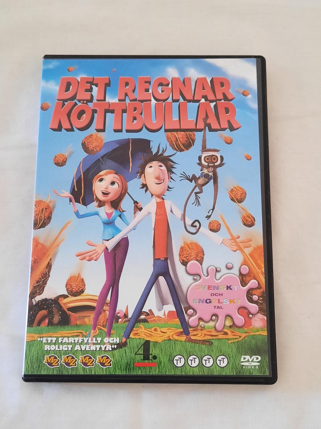Det Regnar KÖttbullar Dvd BÅde Svenskt And Enge Köp Från Finelle
