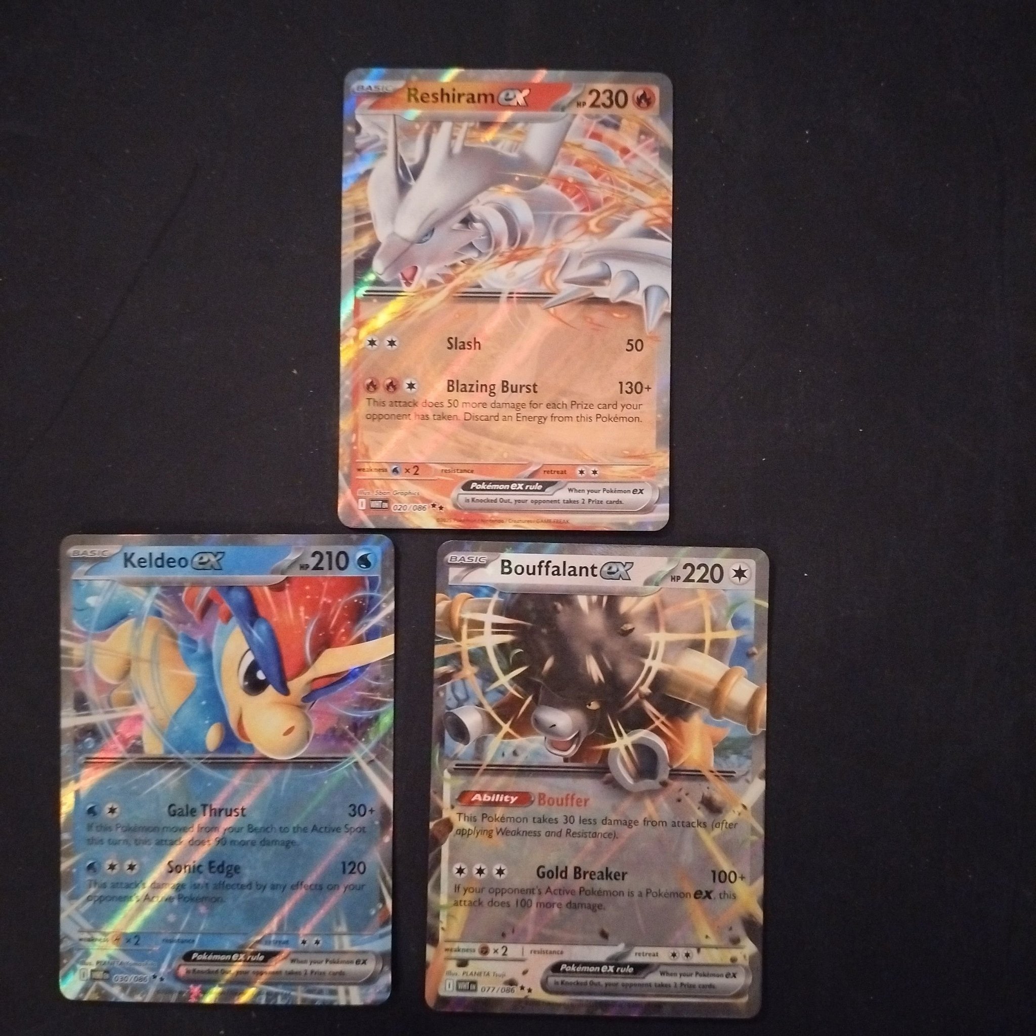 Reshiram 020/086 Keldeo 030/086 Bouffalant 077/.. | Köp på Tradera (703367274)