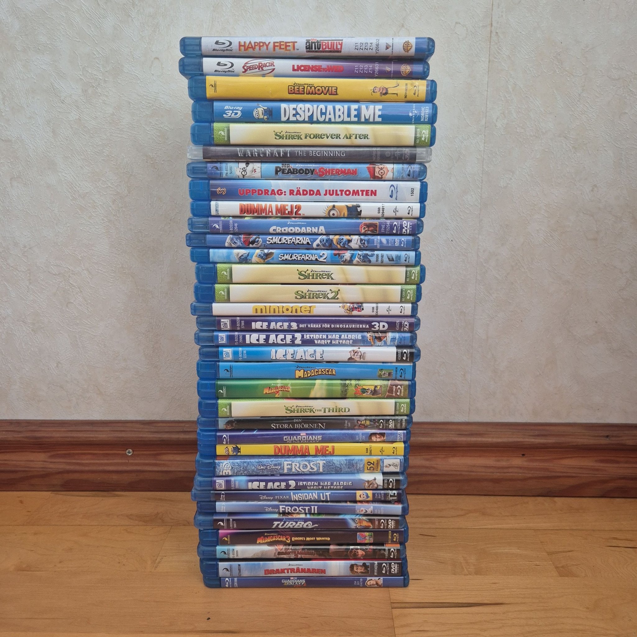 Stor Samling av Barnfilmer på Blu-ray 35 stycke.. | Köp på Tradera (686994356)