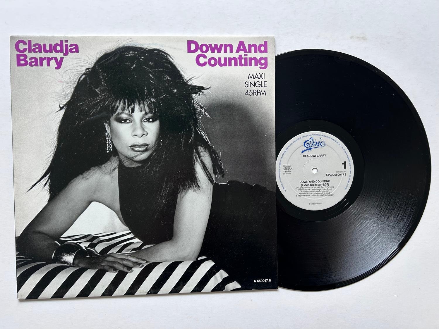 ** Claudja Barry - Down and Count.. | Köp från MJ-Retro på Tradera (607429036)