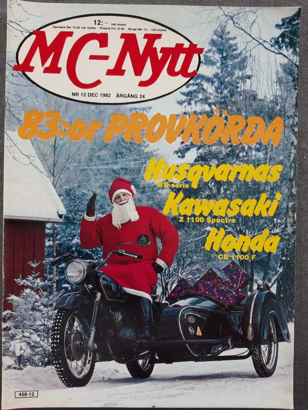 MC-Nytt 12 1982: Honda CB 1100 F, Suzuki DR 400.. | Köp på Tradera (686005789)