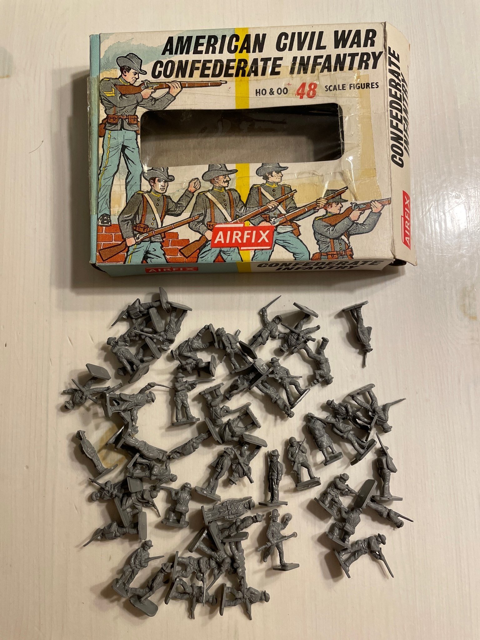 Airfix American Civil War Confederate Infantry Köp På Tradera 563506735
