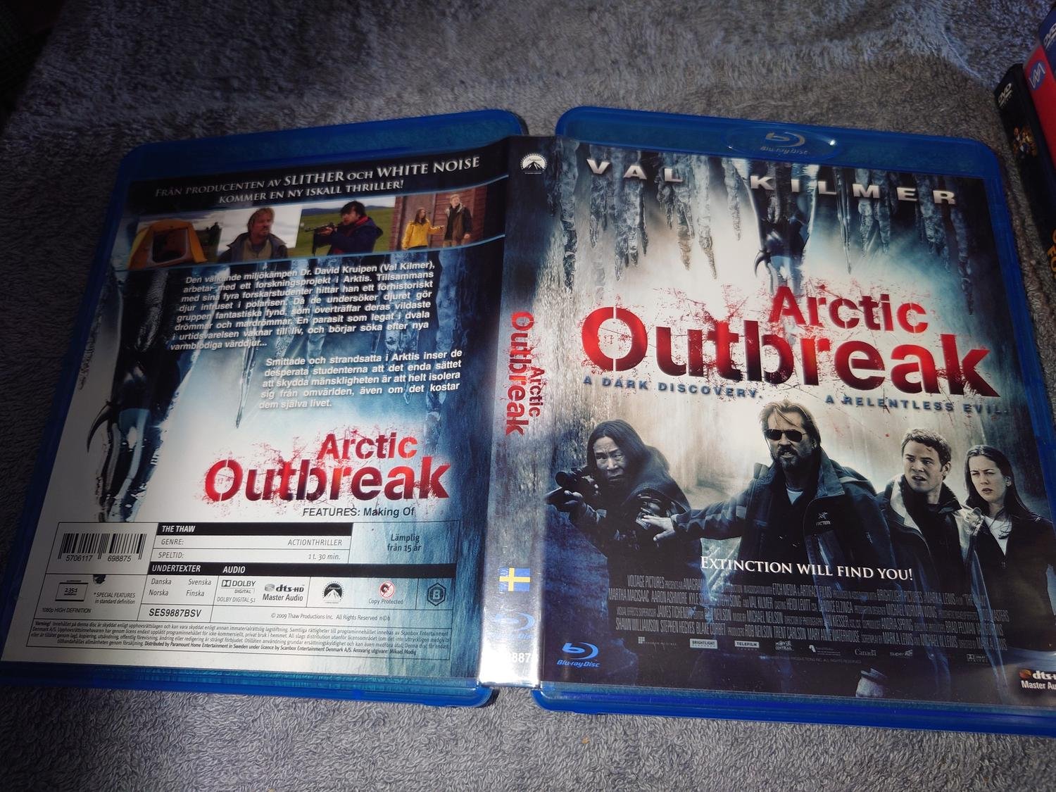 Arctic Outbreak (Blu-ray), Val Ki.. | Köp från Peper073 på Tradera (679828389)