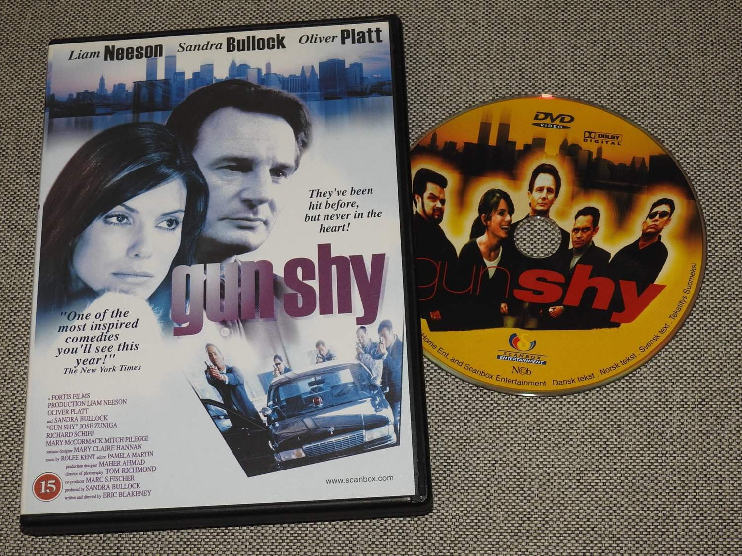 Gun Shy DVD - Liam Neeson, Sandra Bullock, Oliv.. | Köp på Tradera (463757010)