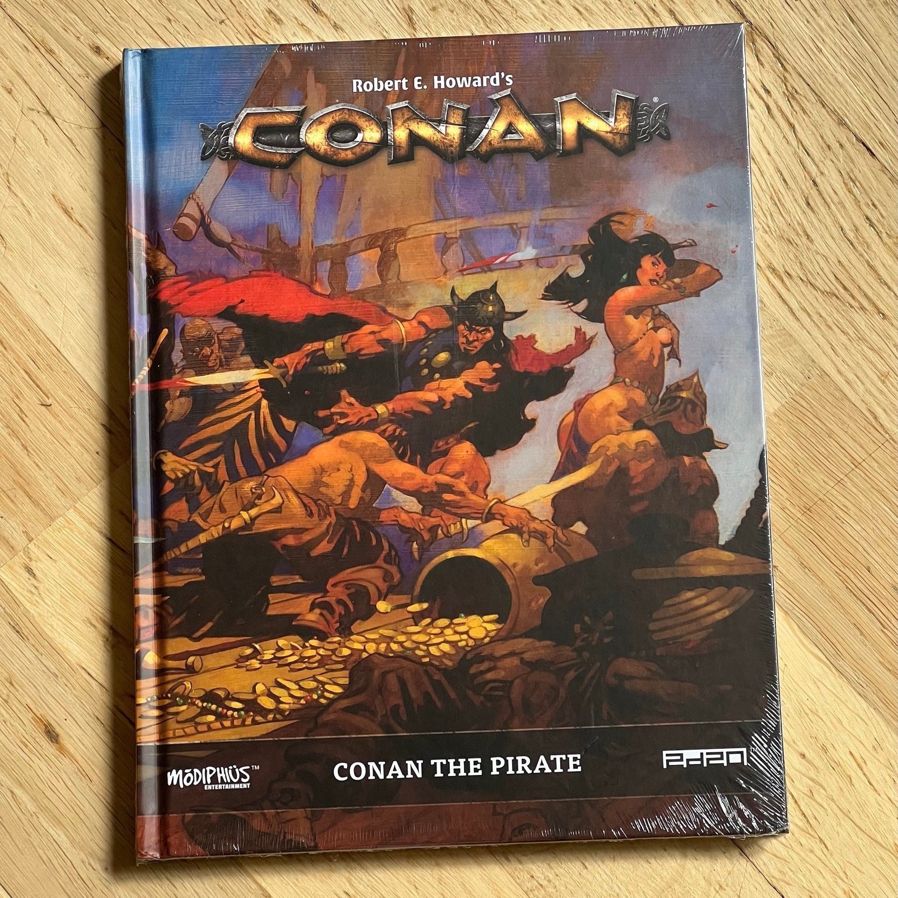 Conan Rpg Conan The Pirate Modiphius 2d20 Rob Köp På Tradera