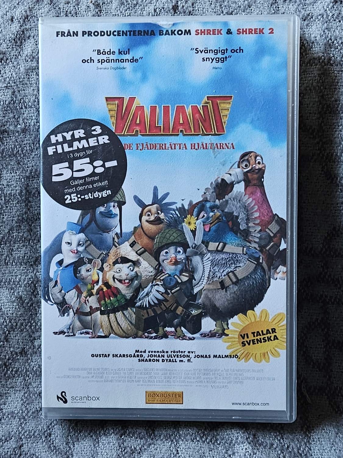 VALIANT - VHS,SVENSK TAL | Köp från SandsOfTime på Tradera (683109705)