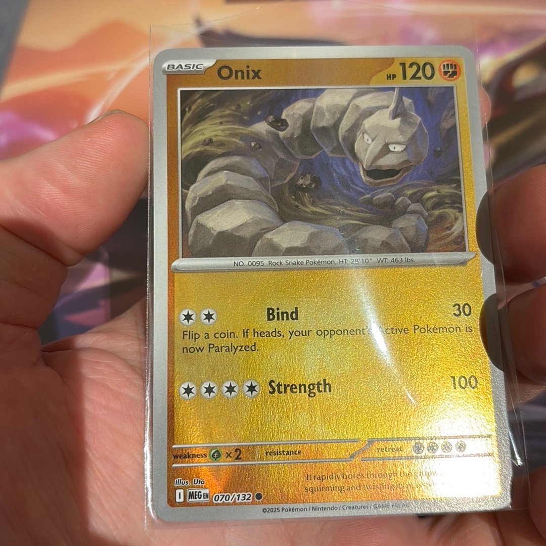 Onix Reverse Holo 70/132 Mega Evolution | Köp på Tradera (702175278)