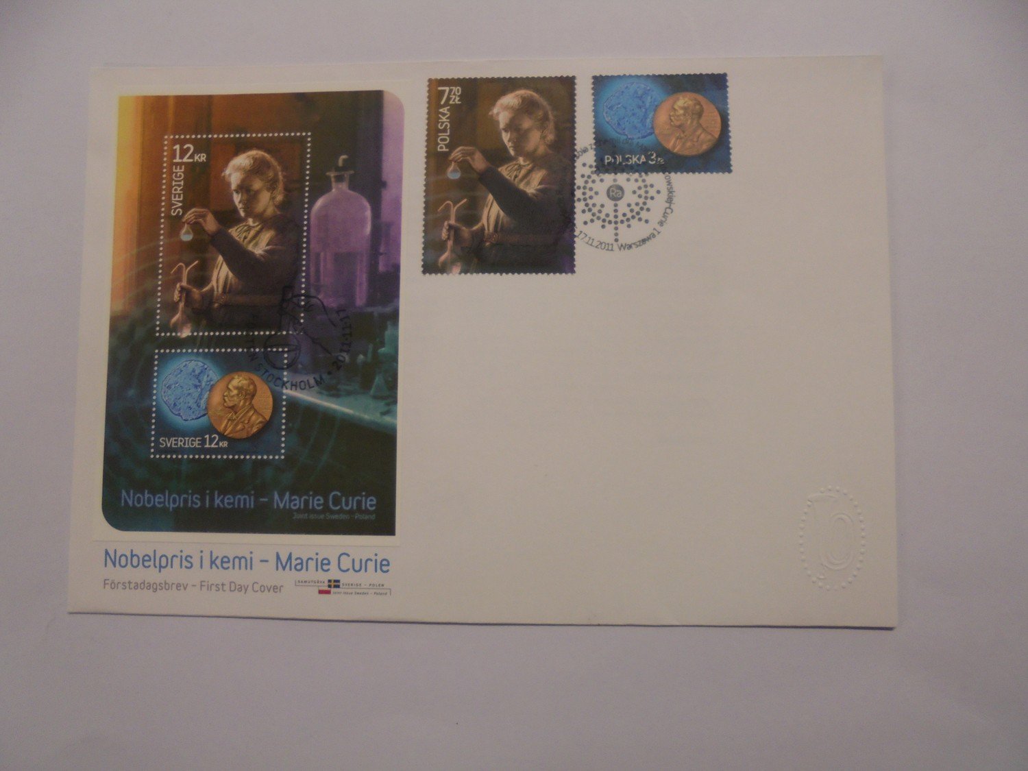 Se produkter som liknar Nobelpris i kemi - Marie Curi.. på Tradera (703165100)