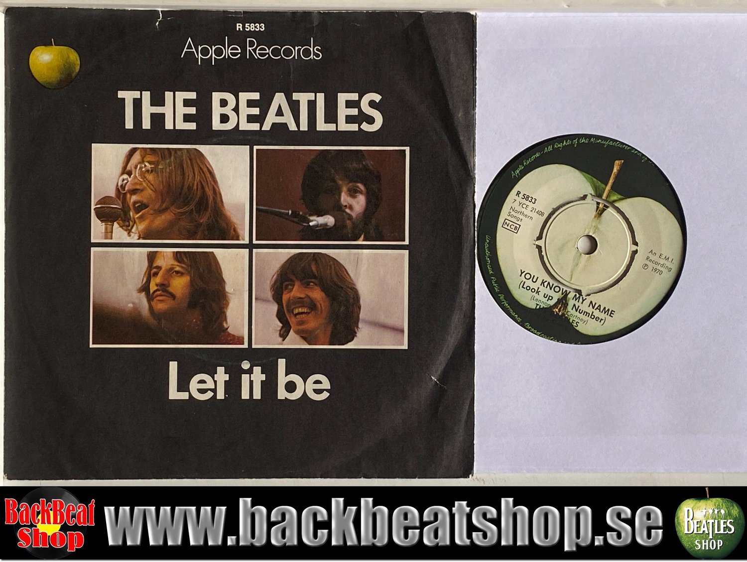 Se produkter som liknar THE BEATLES - LET IT BE C/W Y.. på Tradera (633115449)