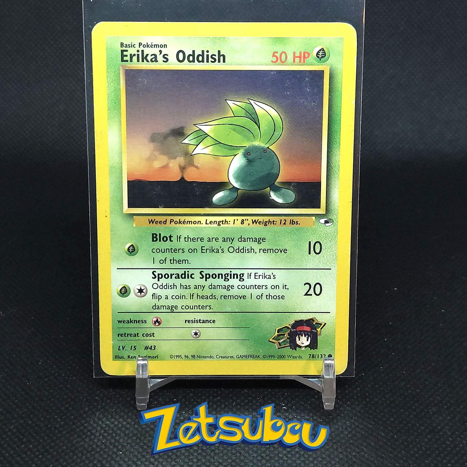 Erika's Oddish 78/132 | WOTC Gym Heroes | Köp på Tradera (656661631)