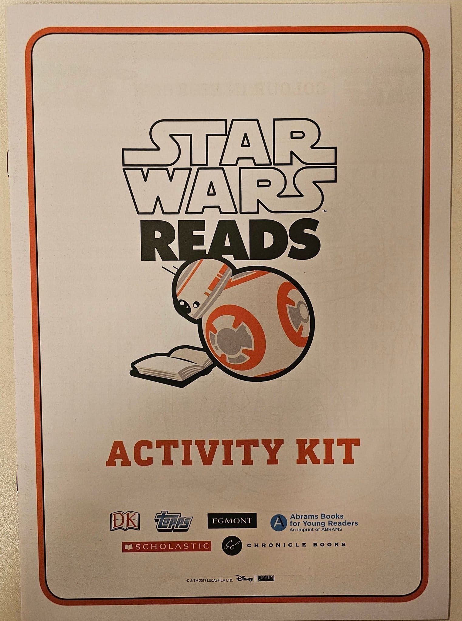 Star Wars Reads Activity Kit 2017 | Köp på Tradera (733930796)